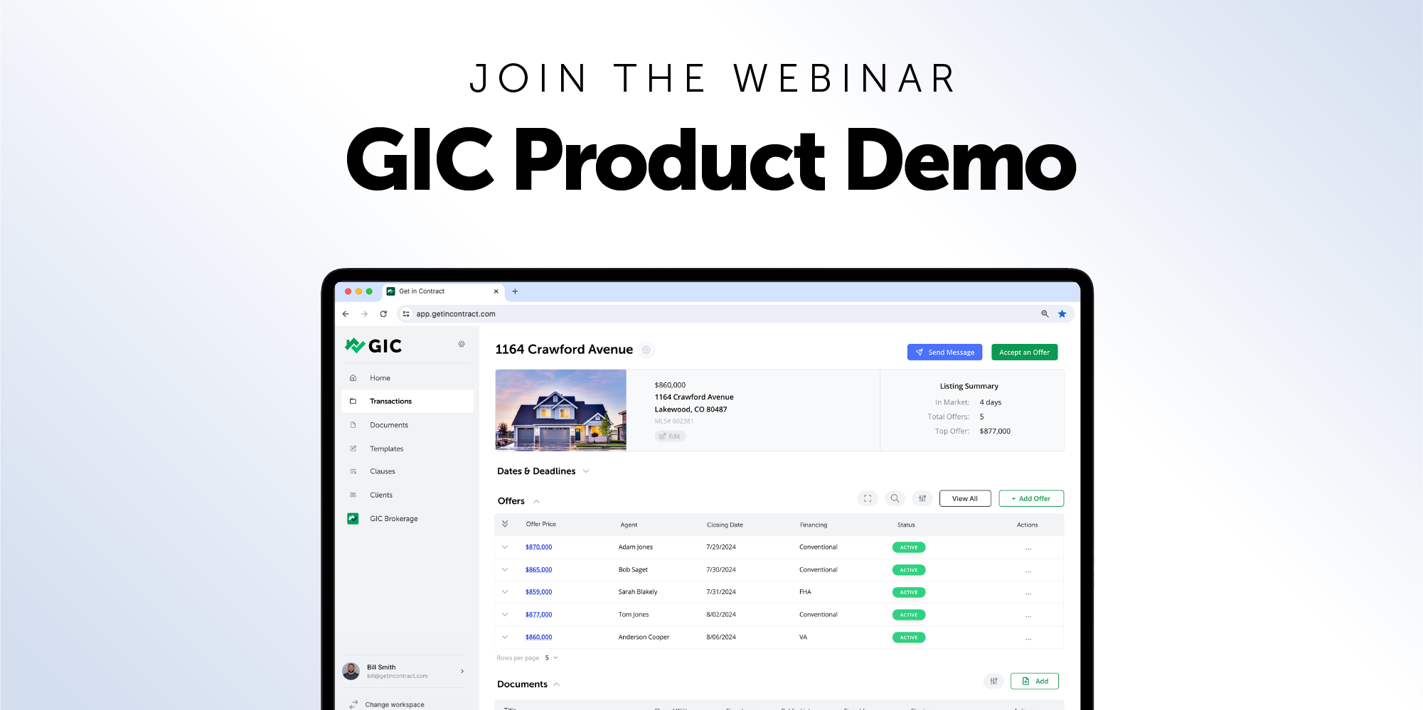 Join the GIC Overview Demo | Webinar Registration