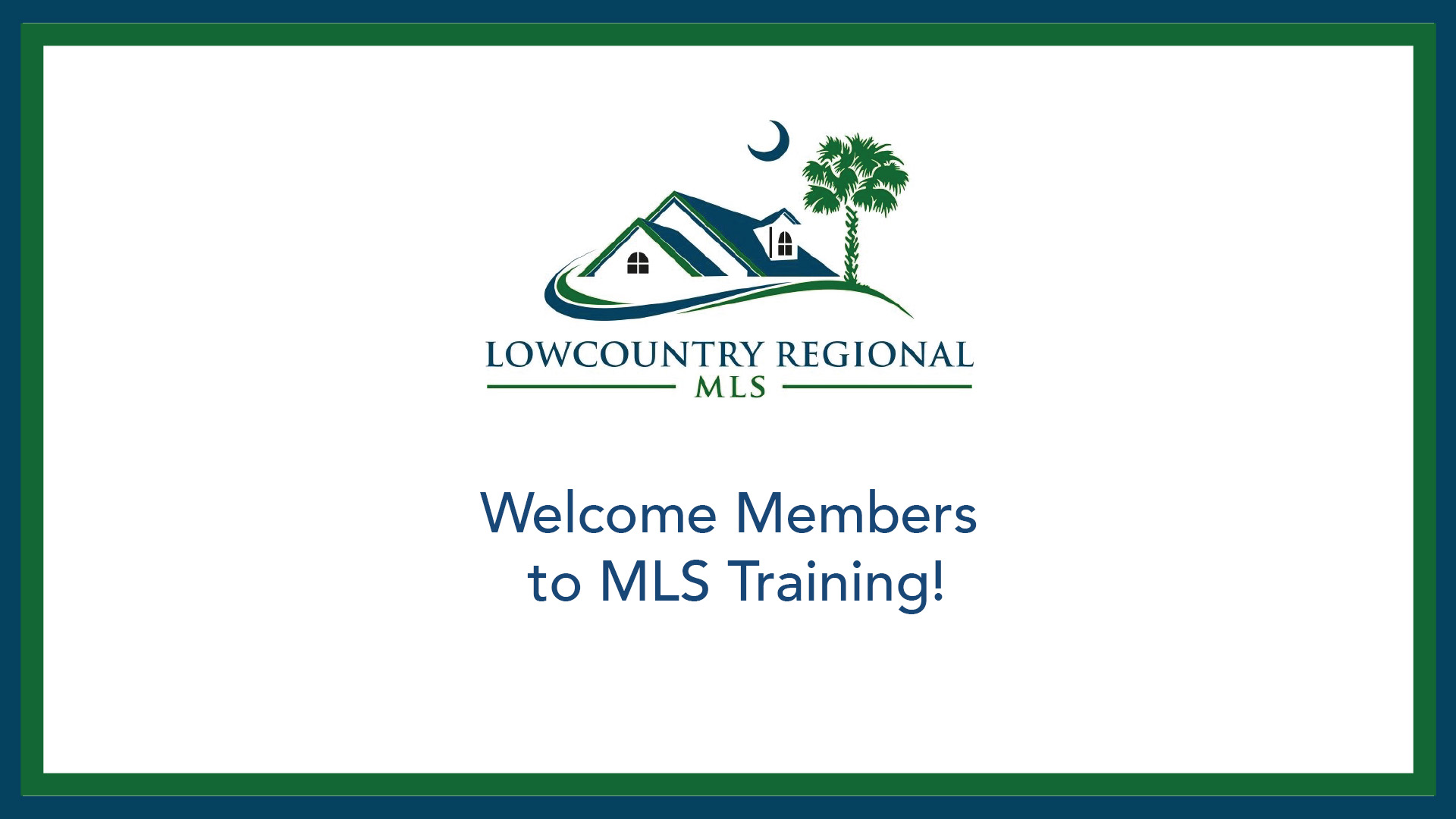 Lowcountry Regional MLS Intro Training | Webinar Registration