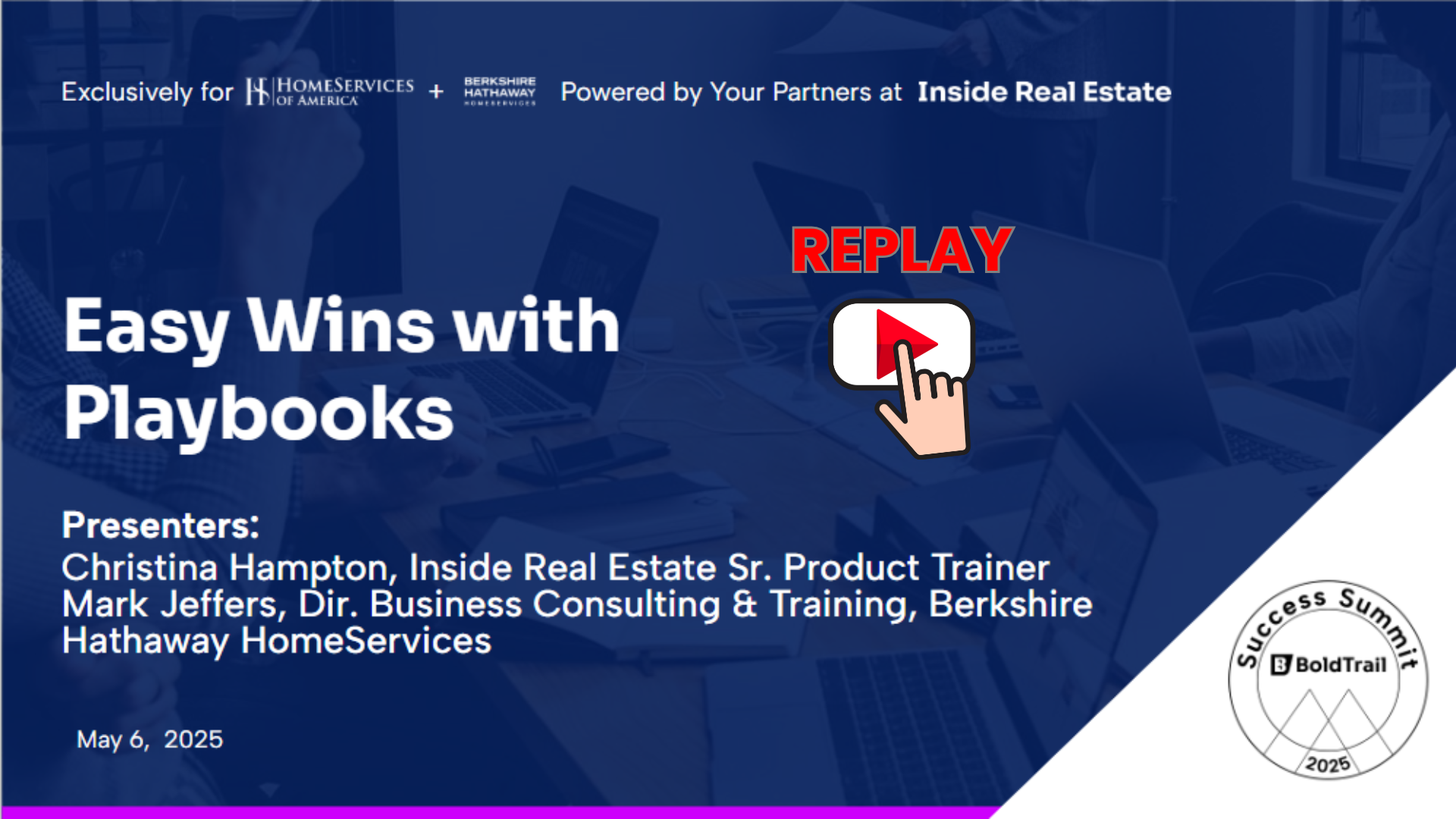 HSoA | Easy Wins with Playbooks | Webinar Registration
