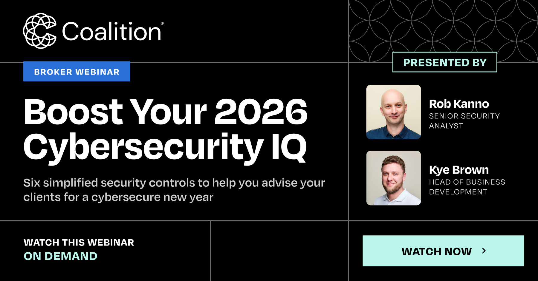 Boost Your Cybersecurity IQ for 2026 | Webinar Registration