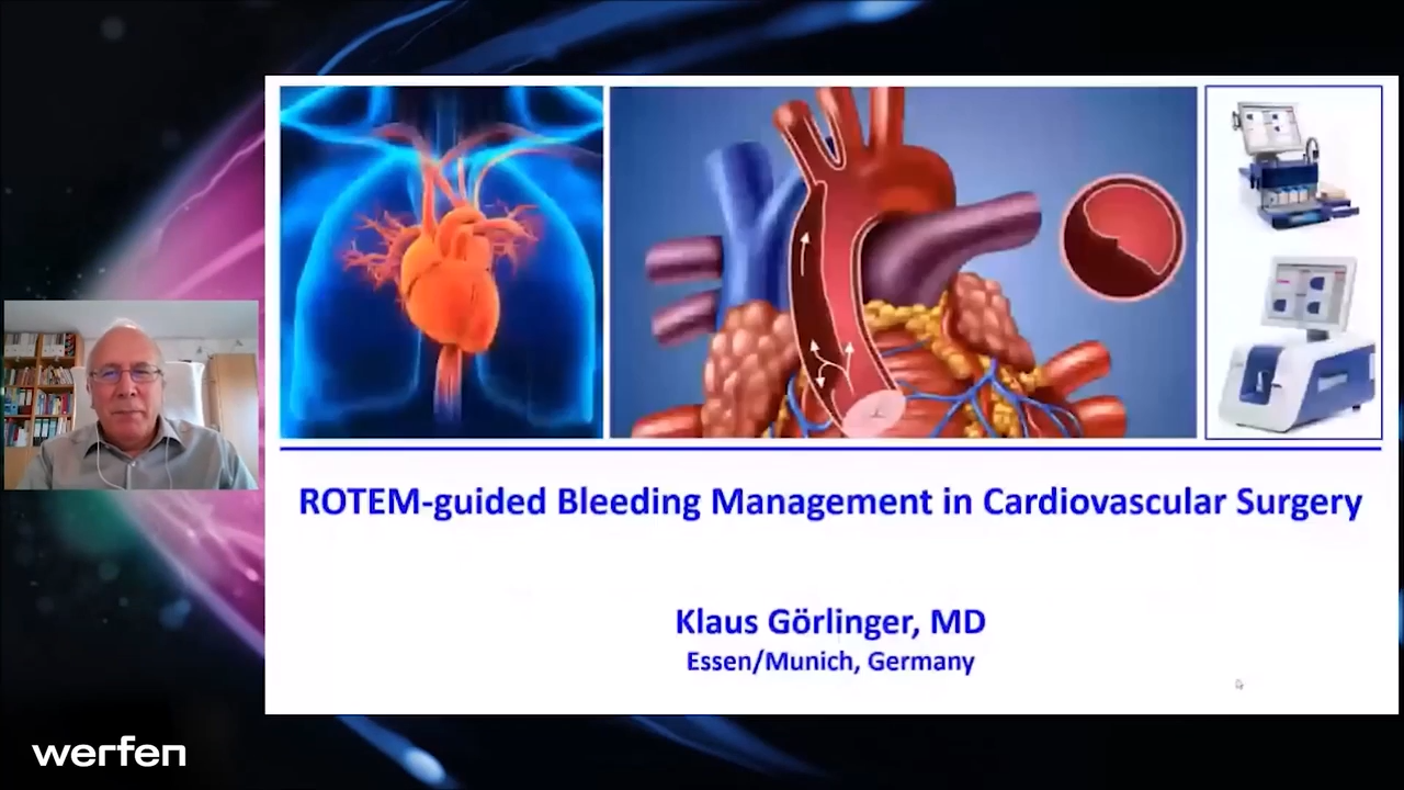 ROTEM Guided Bleeding Management in Cardiovascular Surgery - Klaus ...