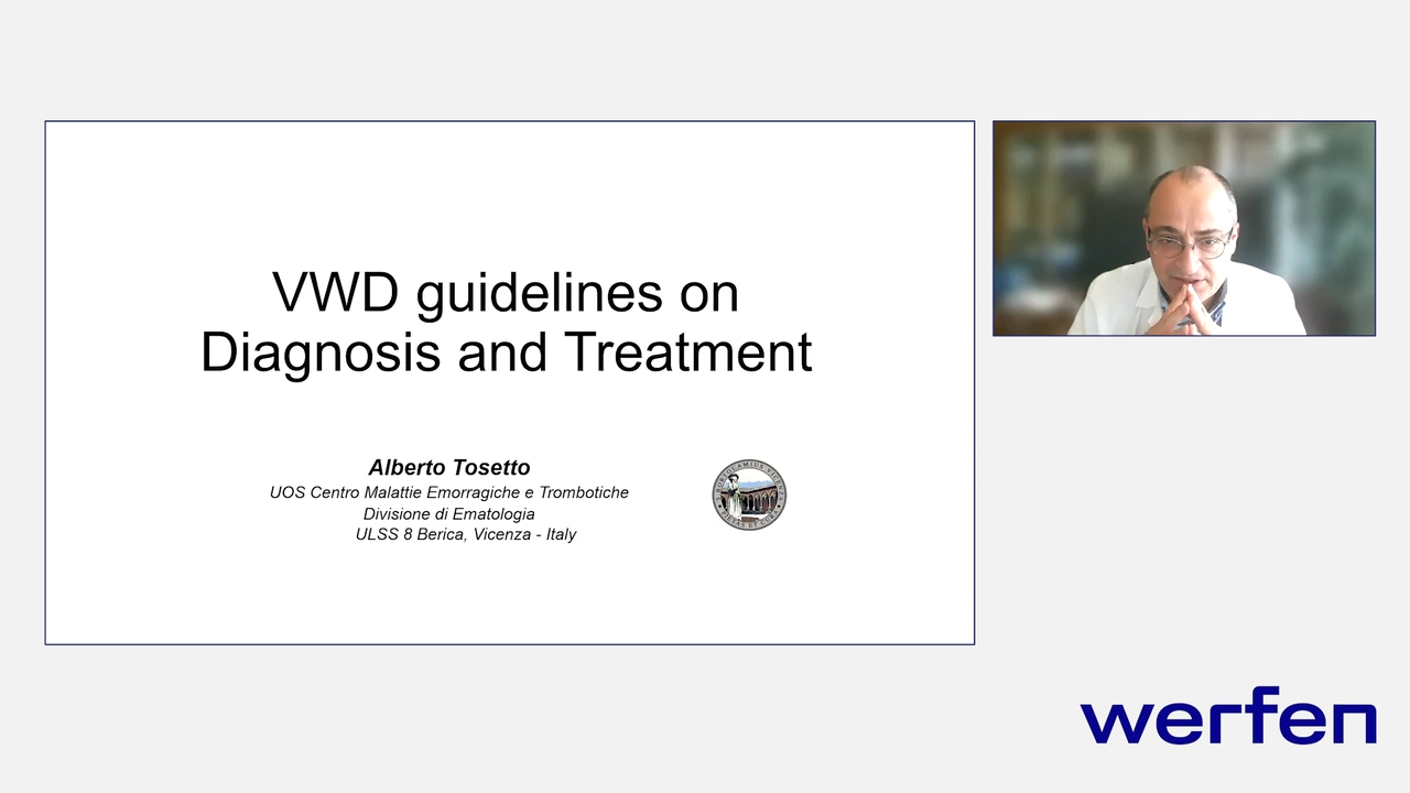 VWD Guidelines on Diagnosis and Management | Webinar Registration