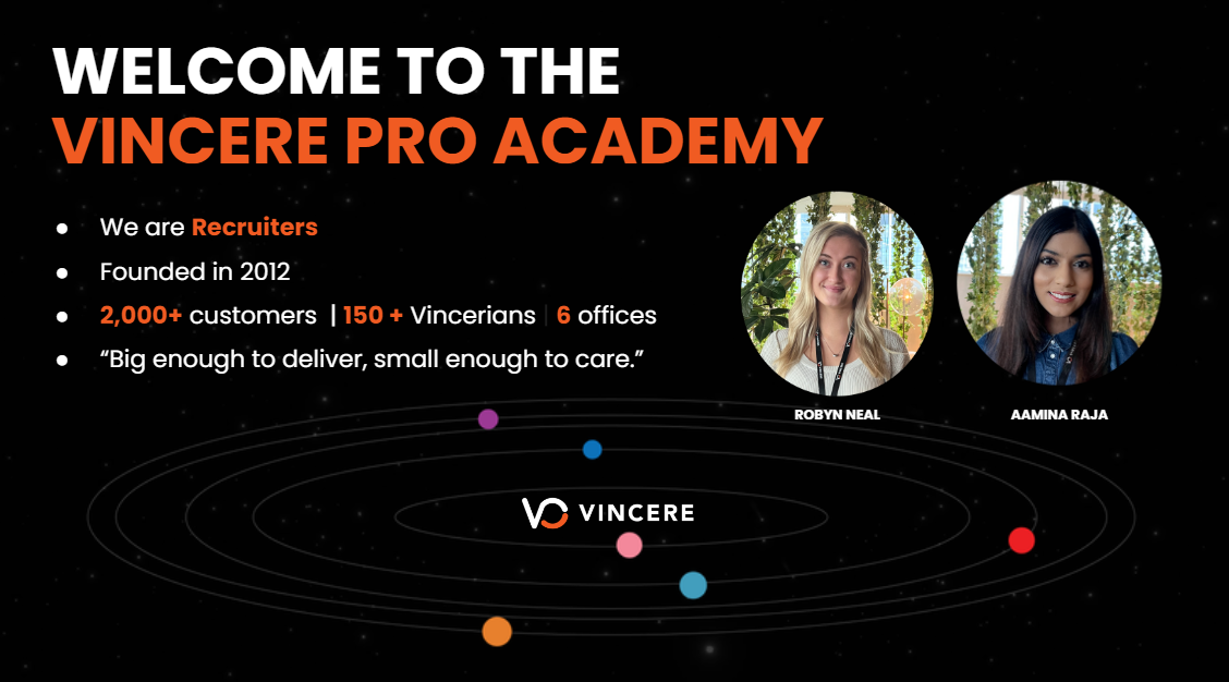 Vincere Academy | Mobile App & VinnyChat | Webinar Registration